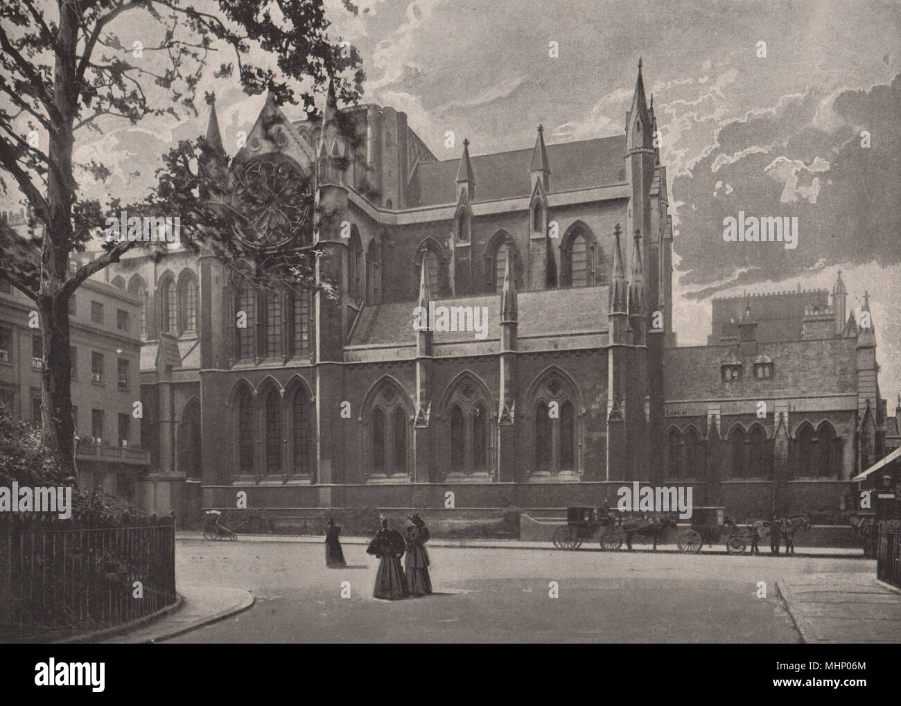 The Catholic Apostolic Church, Gordon Square. London. Churches 1896 old ...