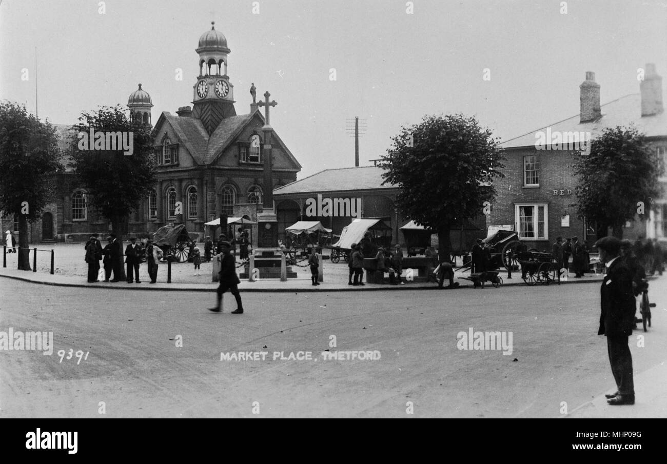 Market place thetford hi-res stock photography and images - Alamy