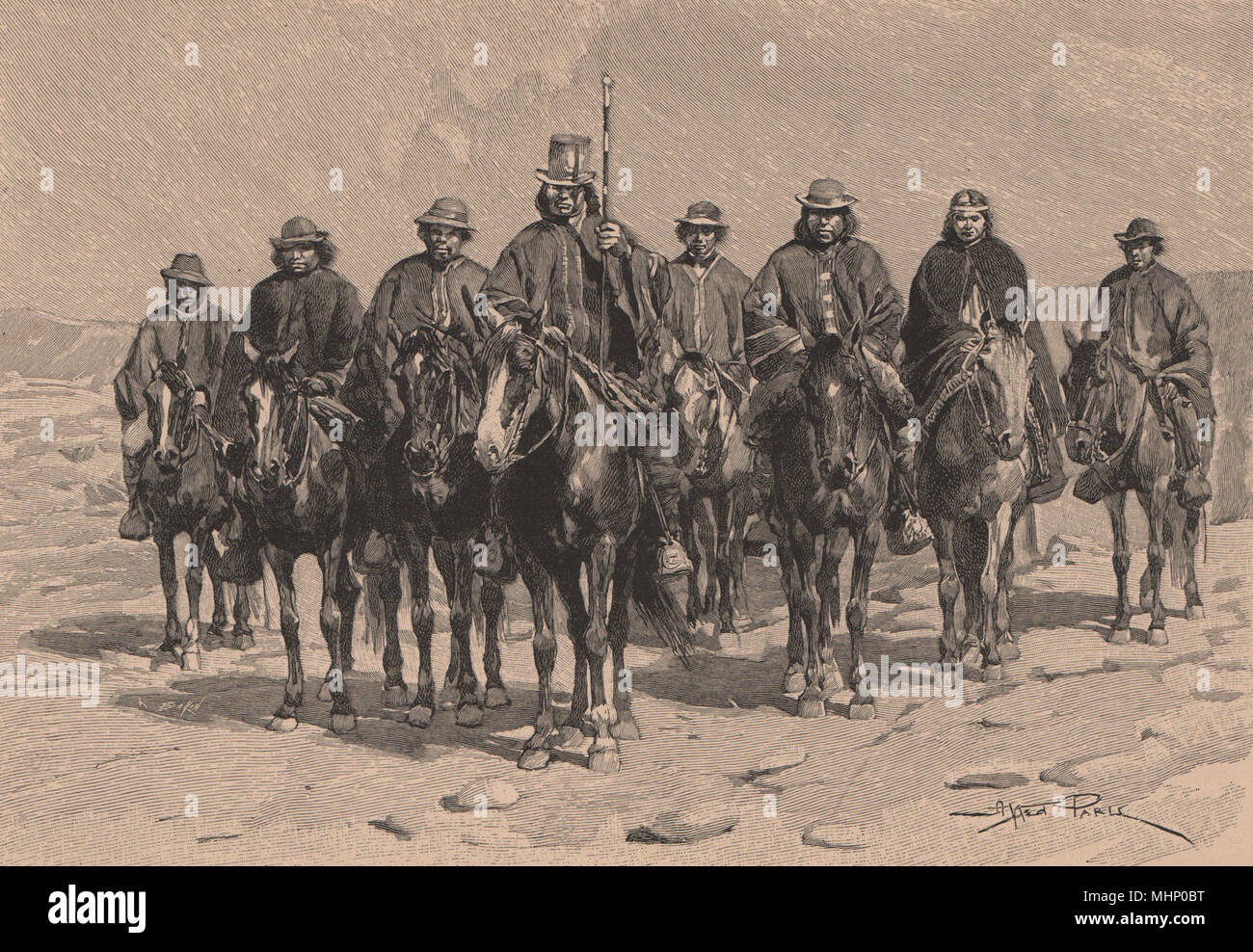 Cacique mapuche hi-res stock photography and images - Alamy