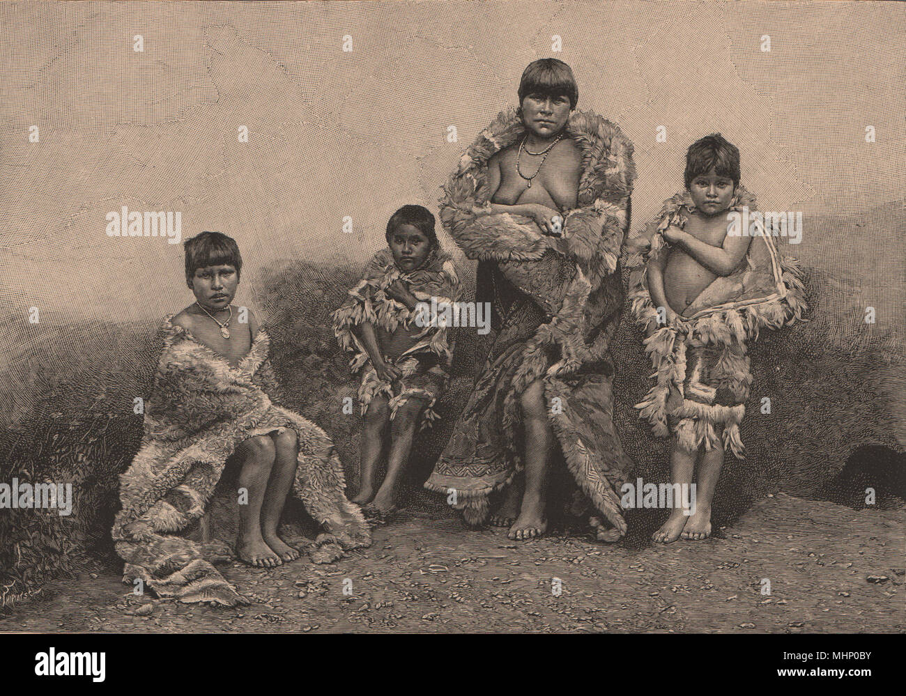 Fuegians hi-res stock photography and images - Alamy