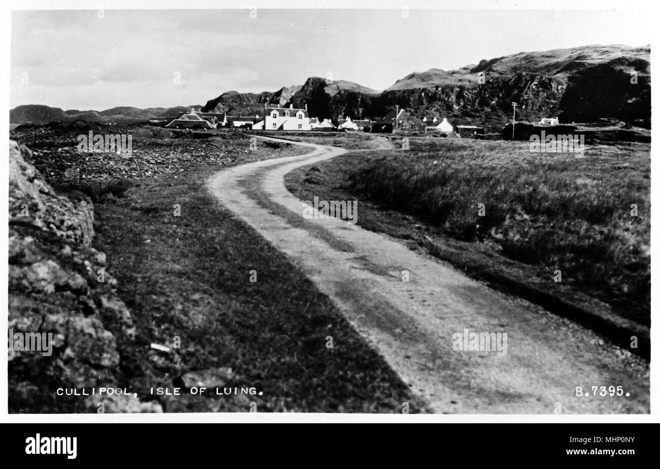 View of Cullipool, Isle of Luing, Scotland Stock Photo - Alamy