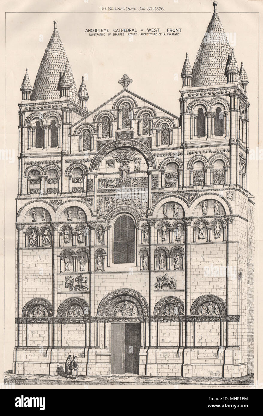 Angouleme cathedral hi-res stock photography and images - Alamy