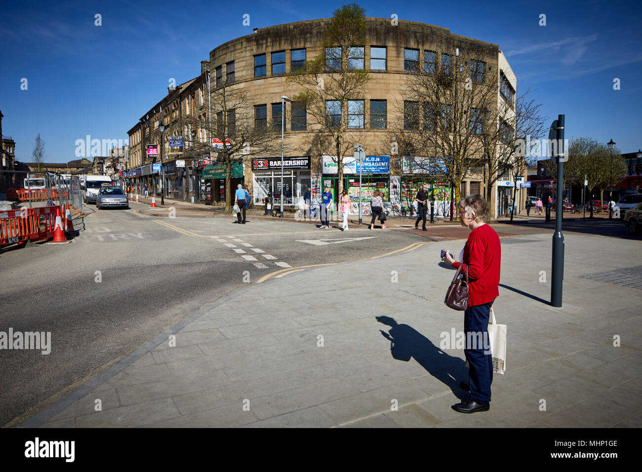 Hyndburn town centre hi-res stock photography and images - Alamy