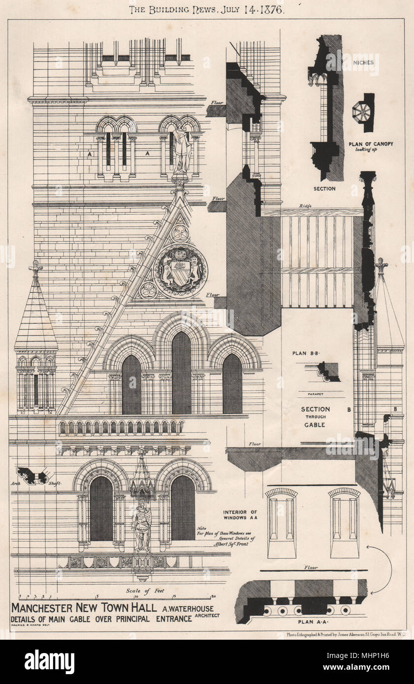 Manchester Town Hall Floor Plan
