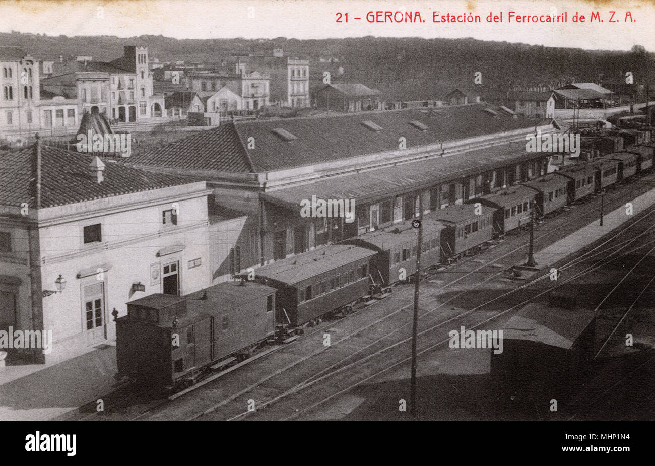 Gerona railway station hi-res stock photography and images - Alamy