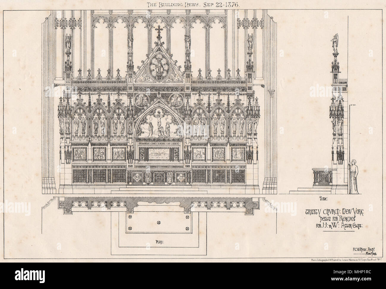 Church reredos hi-res stock photography and images - Alamy