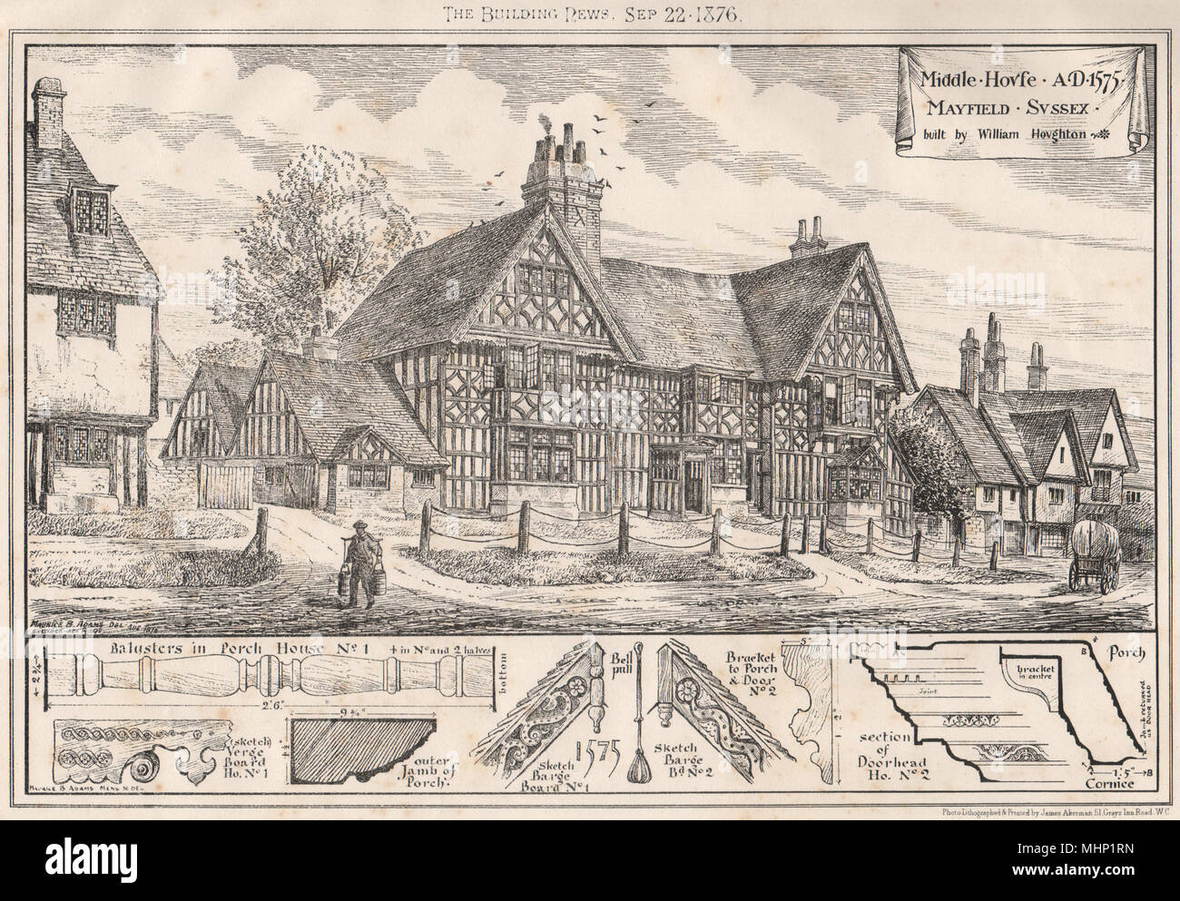 Middle House A.D. 1575, Mayfield, Sussex. Built by William Houghton ...