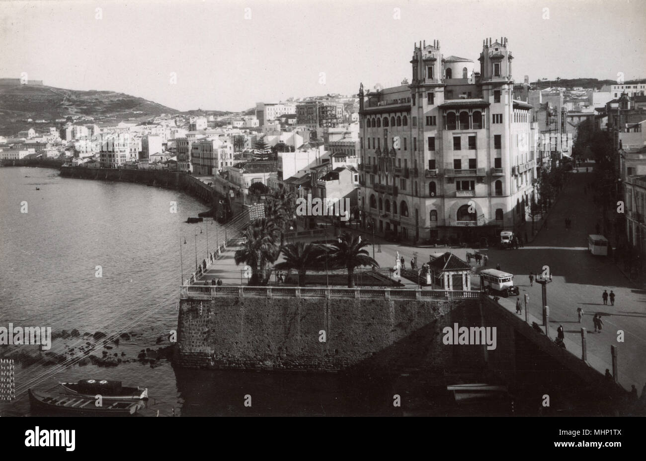 View of Ceuta, Spanish city in Morocco, North Africa Stock Photo - Alamy