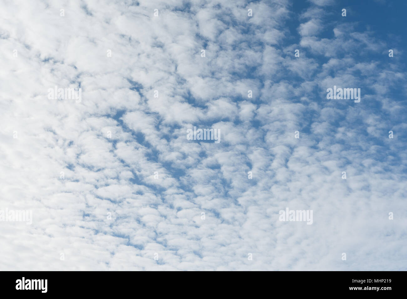 blue sky with clouds. only sky Stock Photo - Alamy