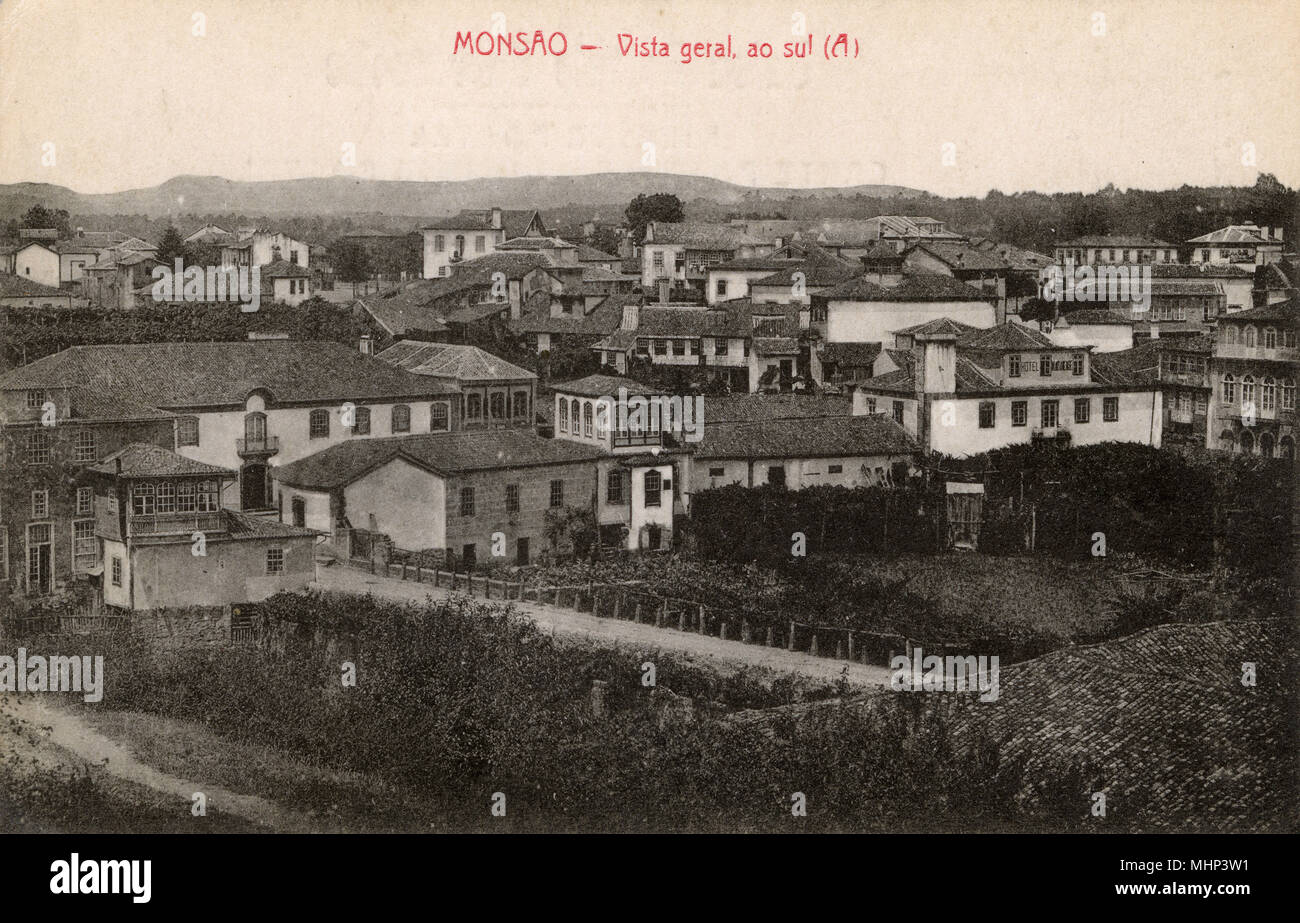 Moncao, view hi-res stock photography and images - Alamy