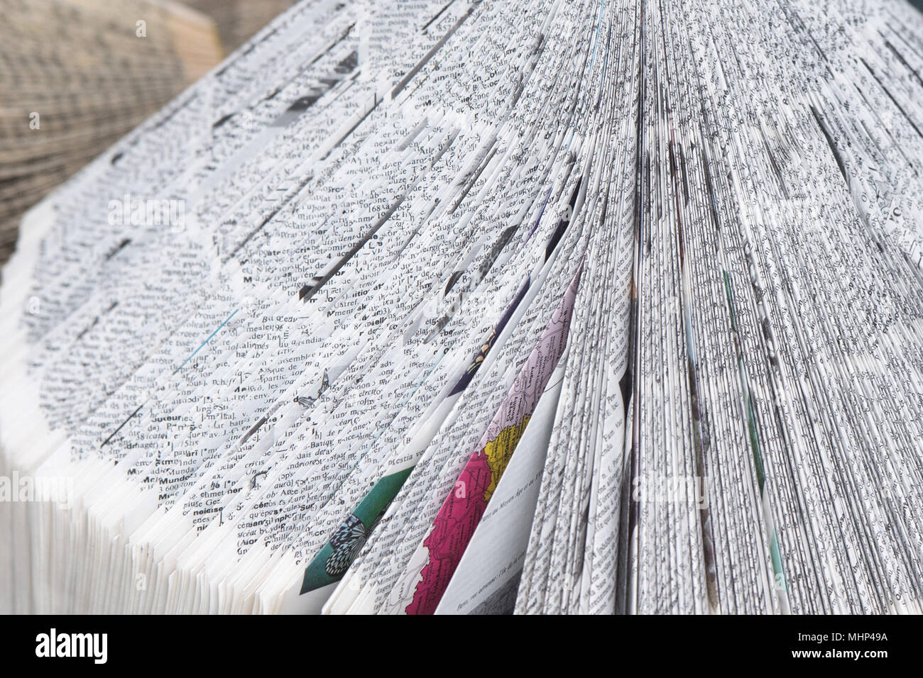 Folded antique hi-res stock photography and images - Alamy