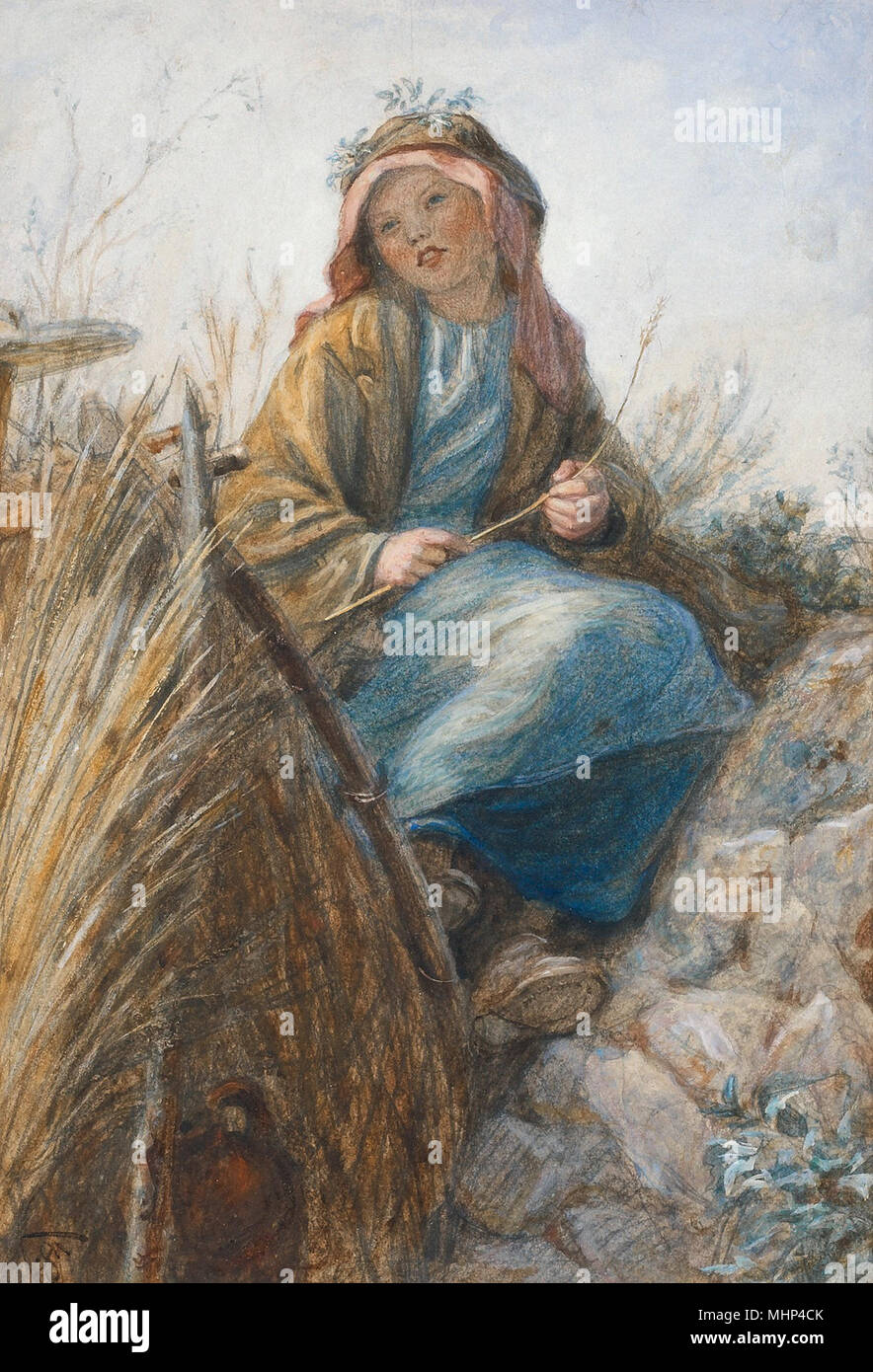 Shields Frederic James - the Skylark Stock Photo - Alamy