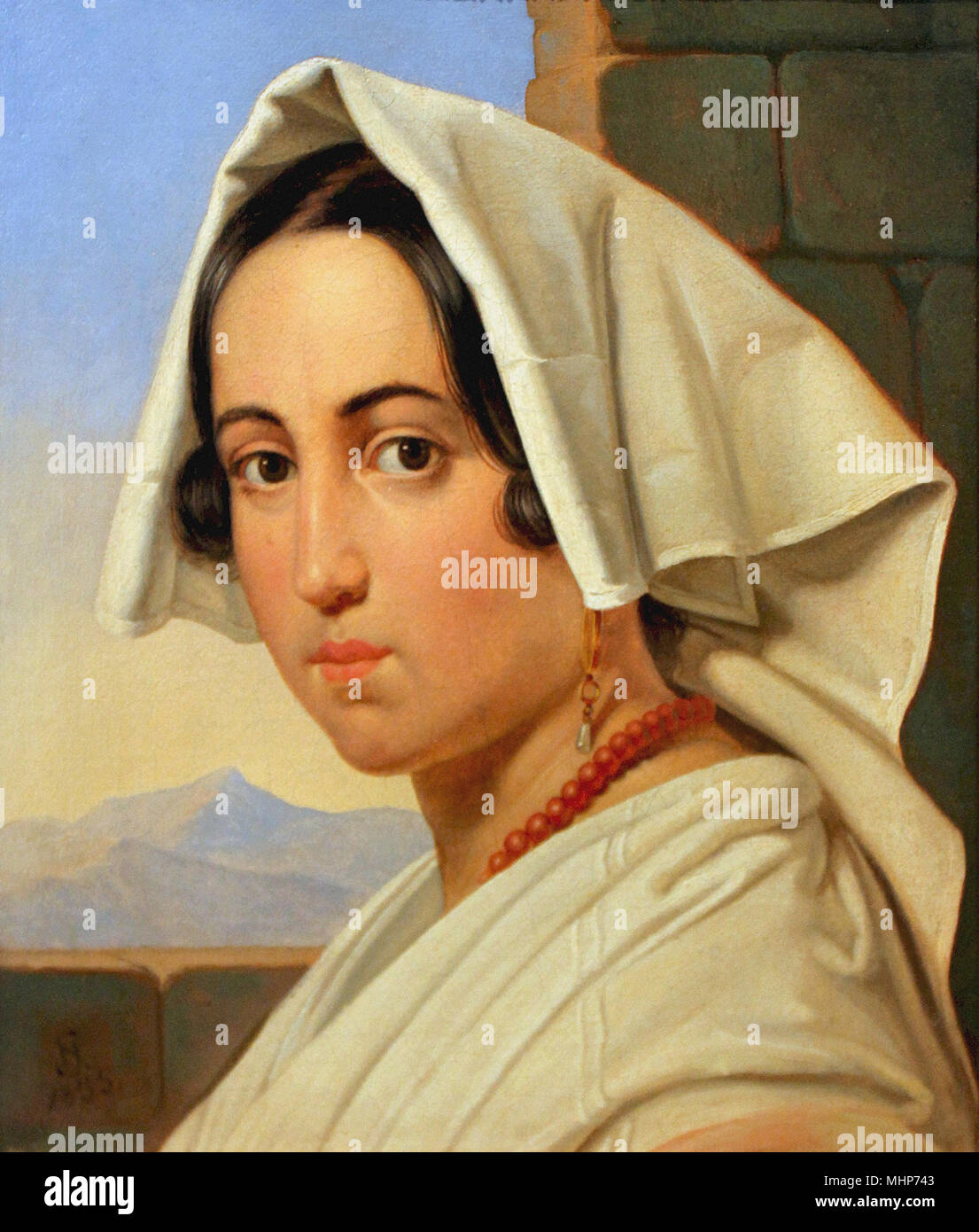 A young italian woman hi-res stock photography and images - Alamy