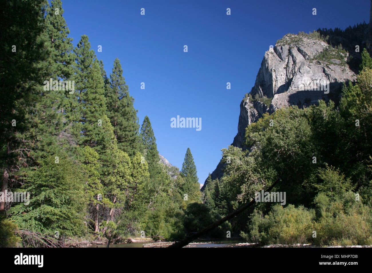 Kings Canyon Sierra Nevada mountain range California USA Stock Photo ...
