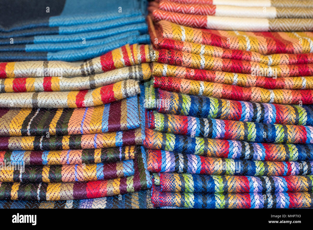 Various different colors silk fabric cloth Stock Photo - Alamy