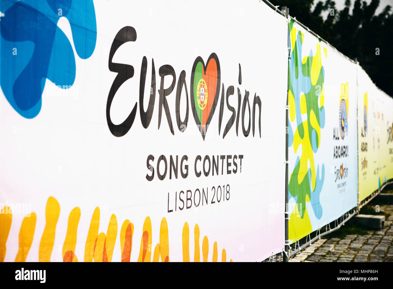 Eurovision song contest flag hi-res stock photography and images - Alamy