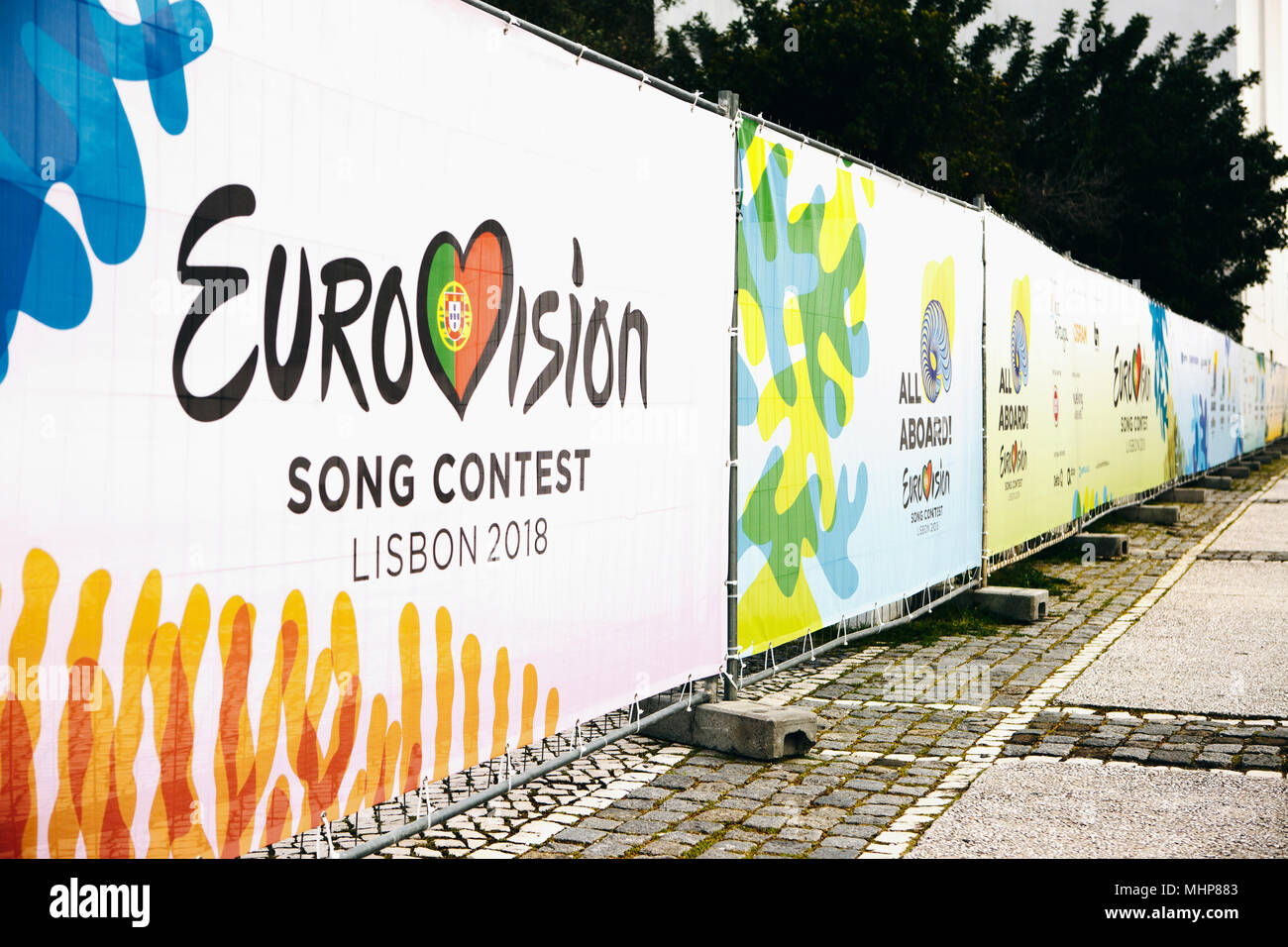 Eurovision song contest flag hi-res stock photography and images - Alamy