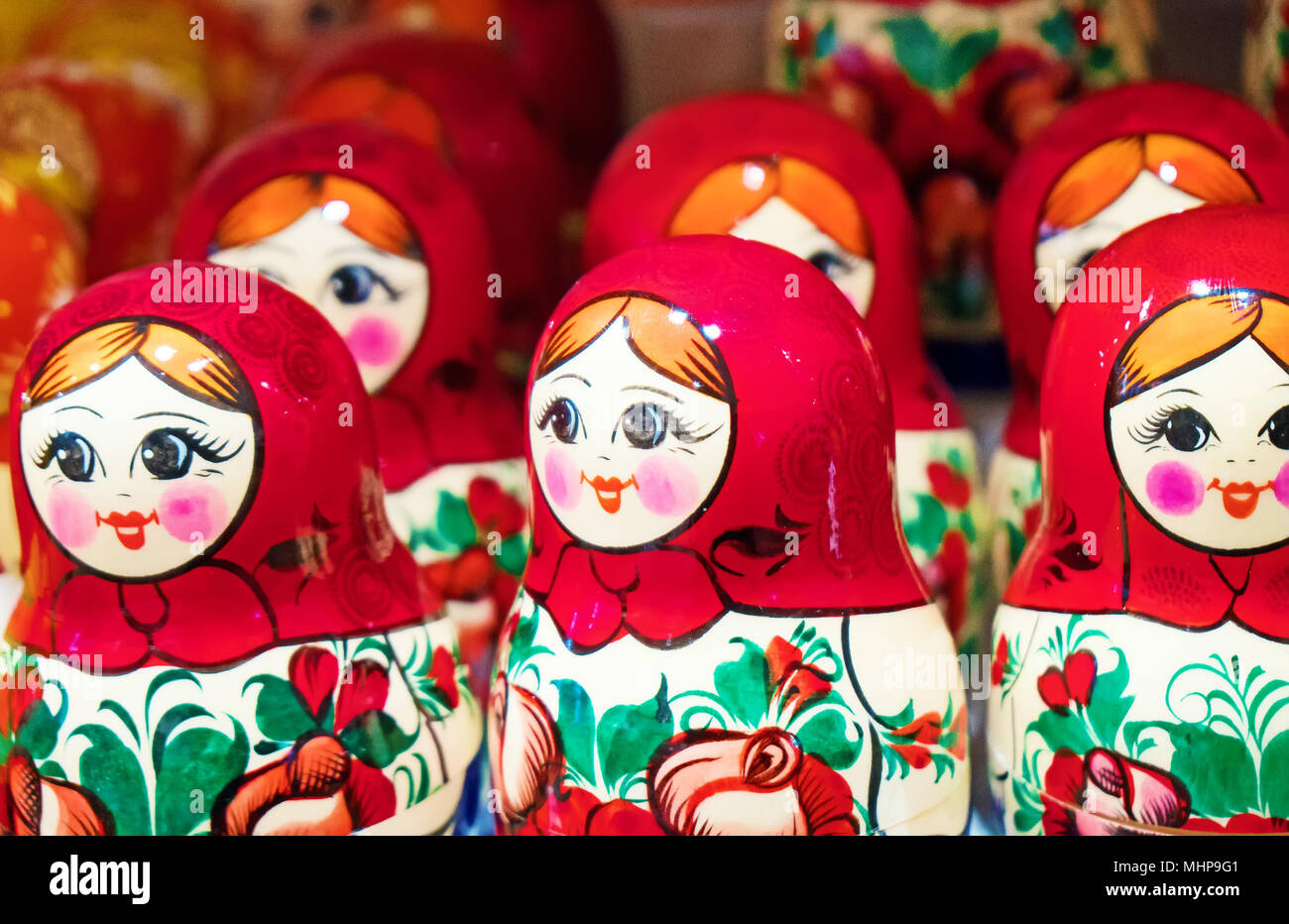 Russian Matrioshka Doll Matryoshka Figure Nesting Matrioska Babushka ...