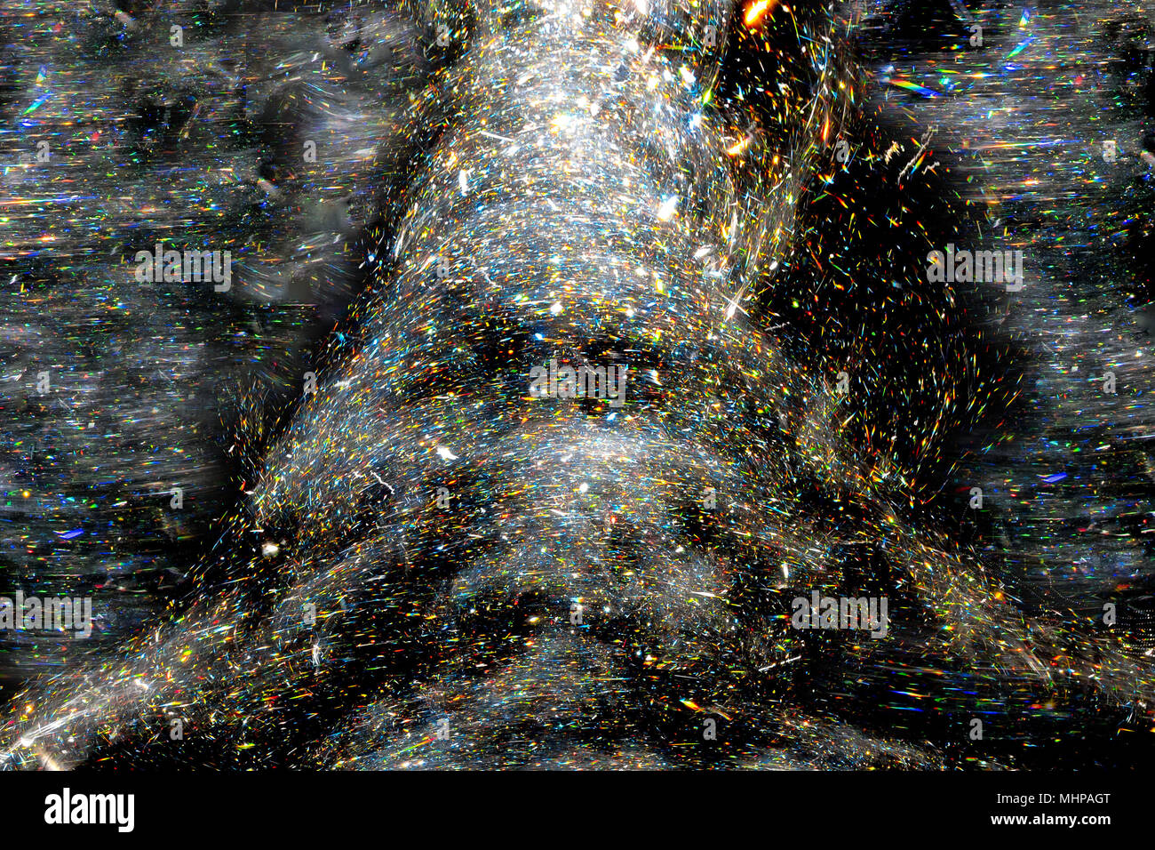 move effect on crystal background light texture on black Stock Photo ...