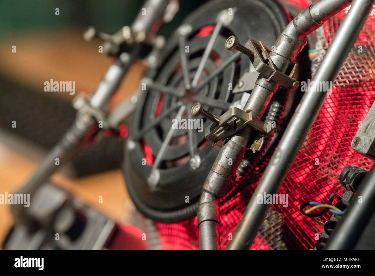 laser beam engine projector detail close up Stock Photo - Alamy