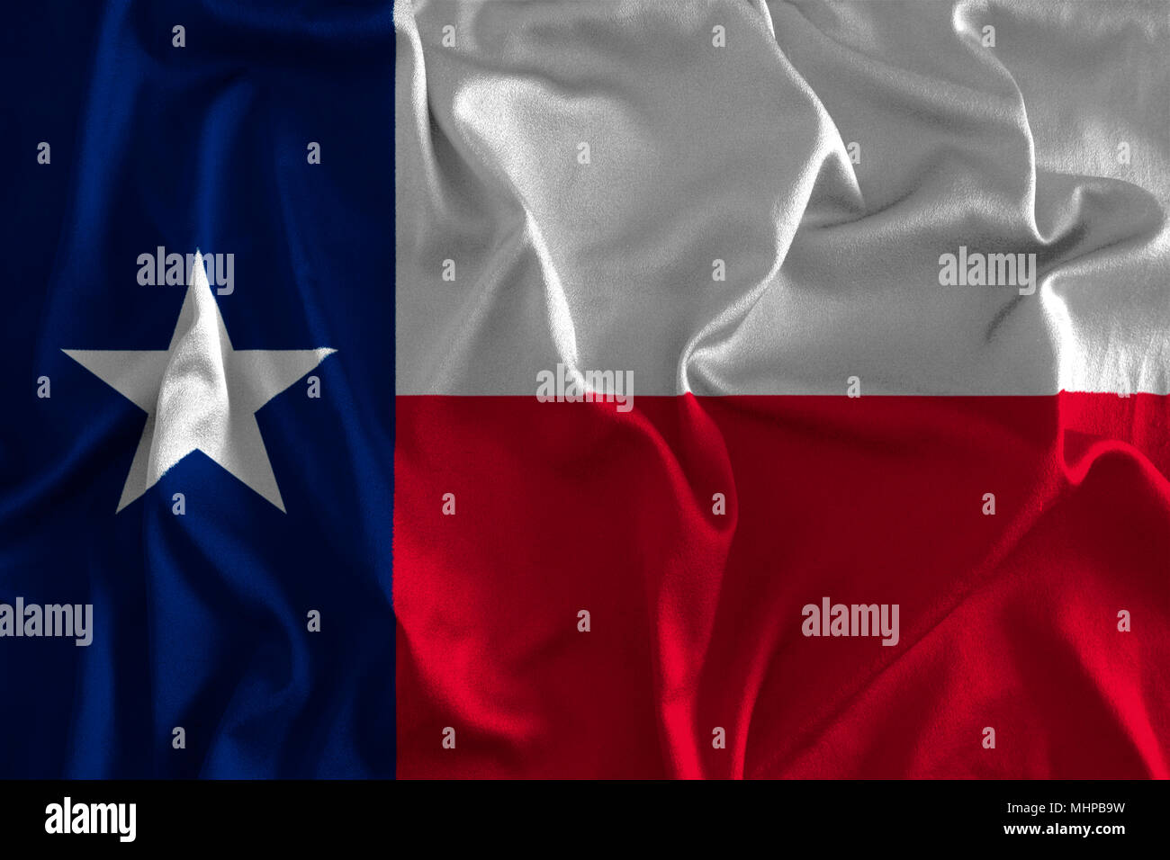 Lone Star Texas Flag Waving Plano Flag And Texas Flag Blowing In The