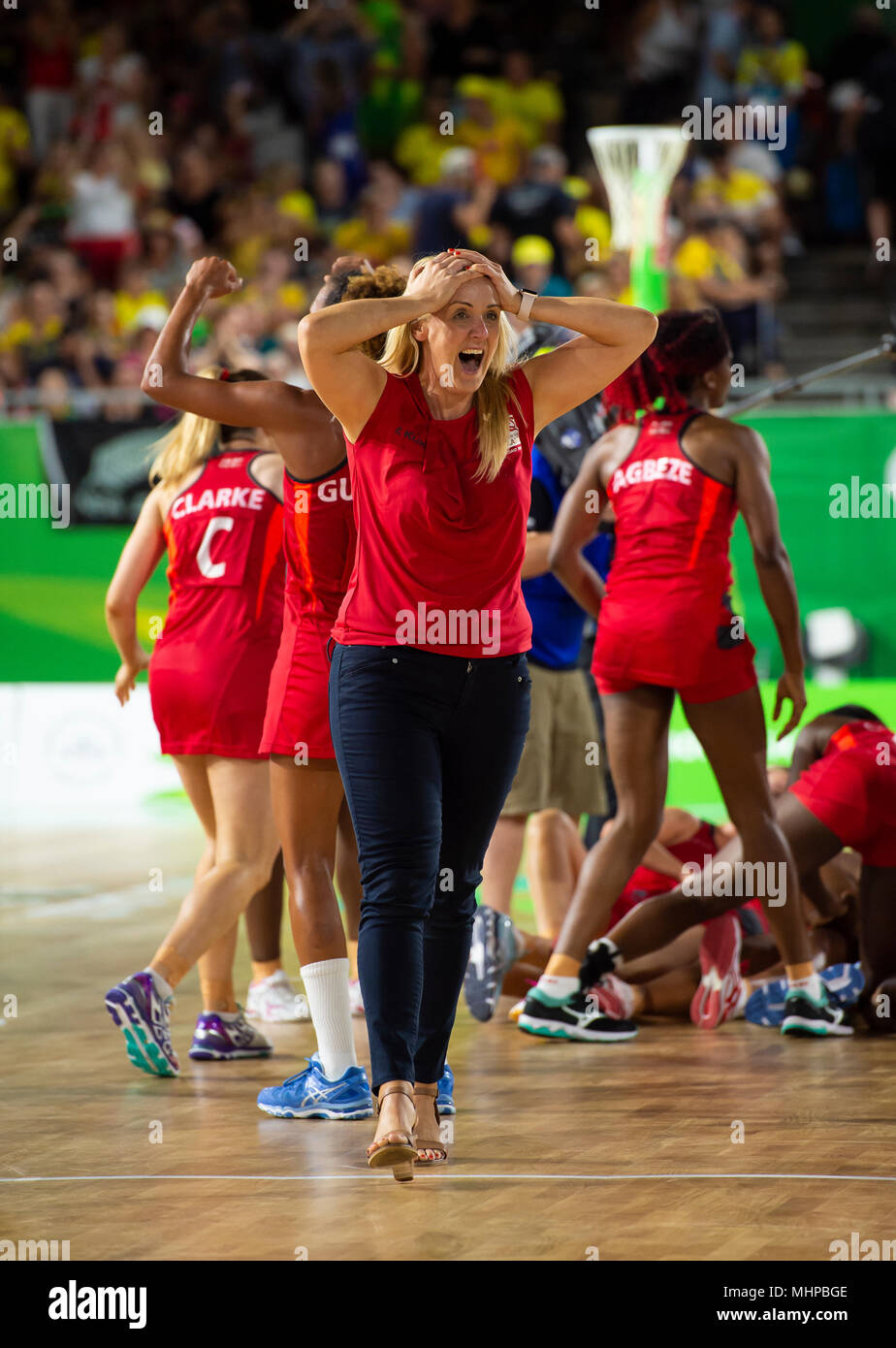 Australia v England Netball Gold Medal Match-Commonwealth Games 2018 ...