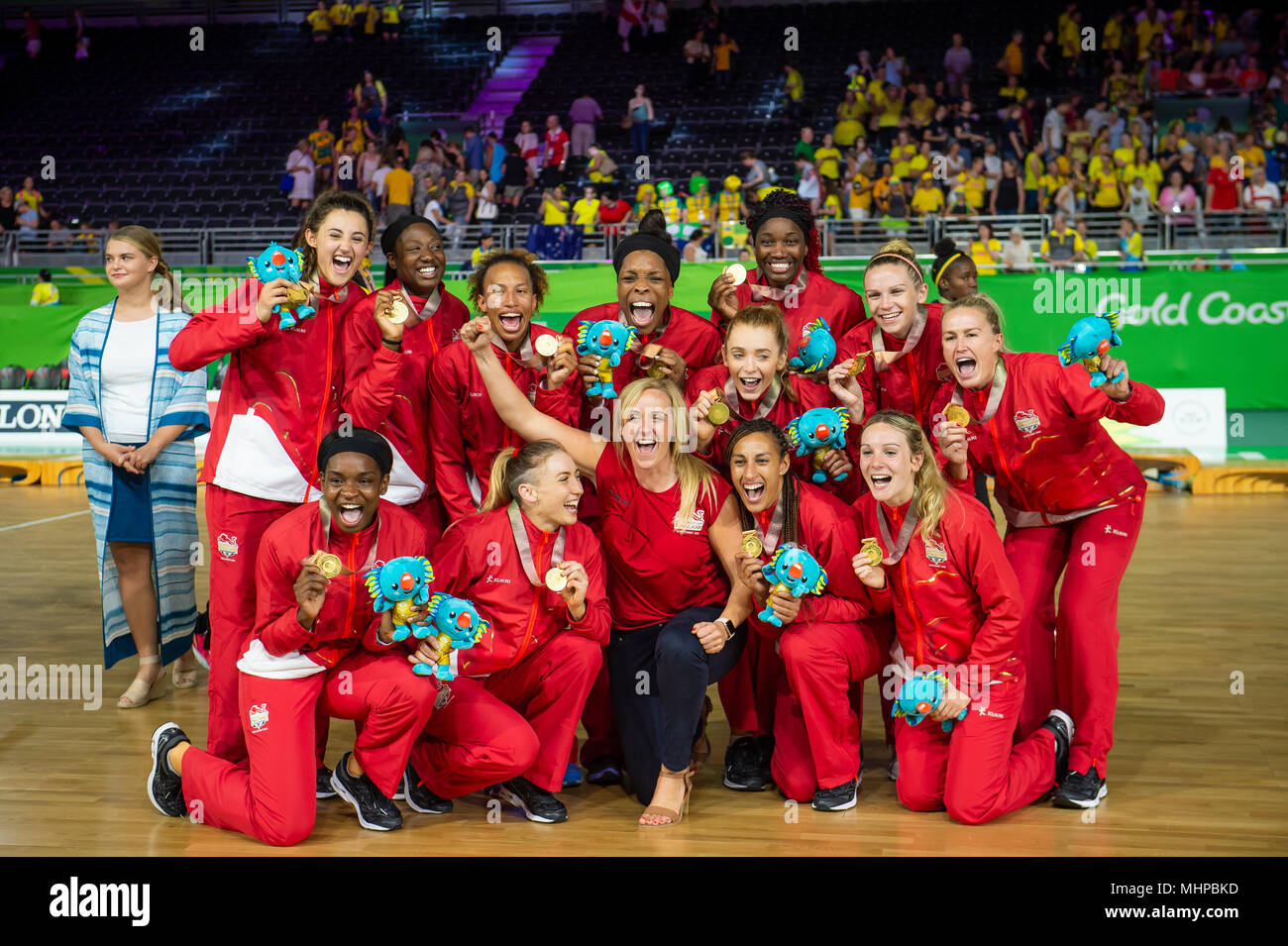 Australia v England Netball Gold Medal Match-Commonwealth Games 2018 ...