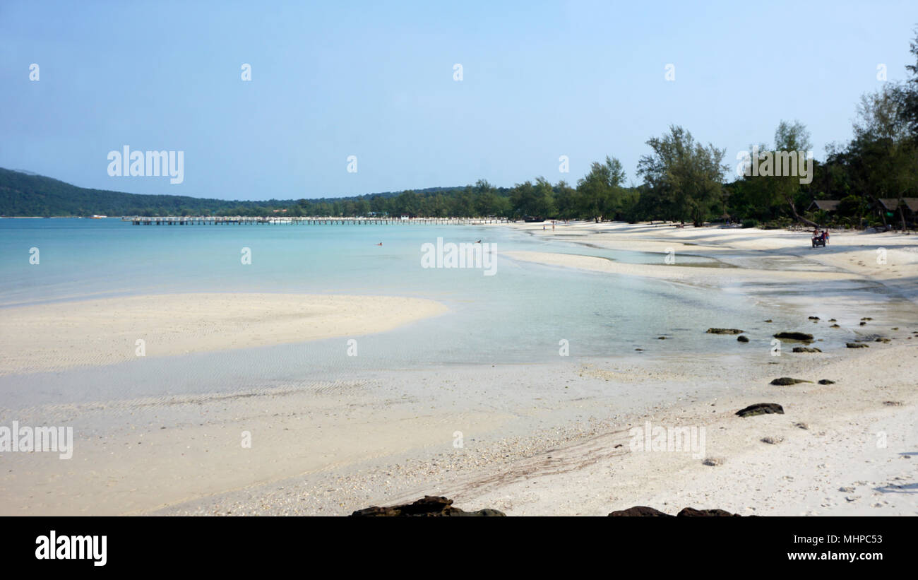 tropical beach of koh rong samloem island in cambodia Stock Photo - Alamy
