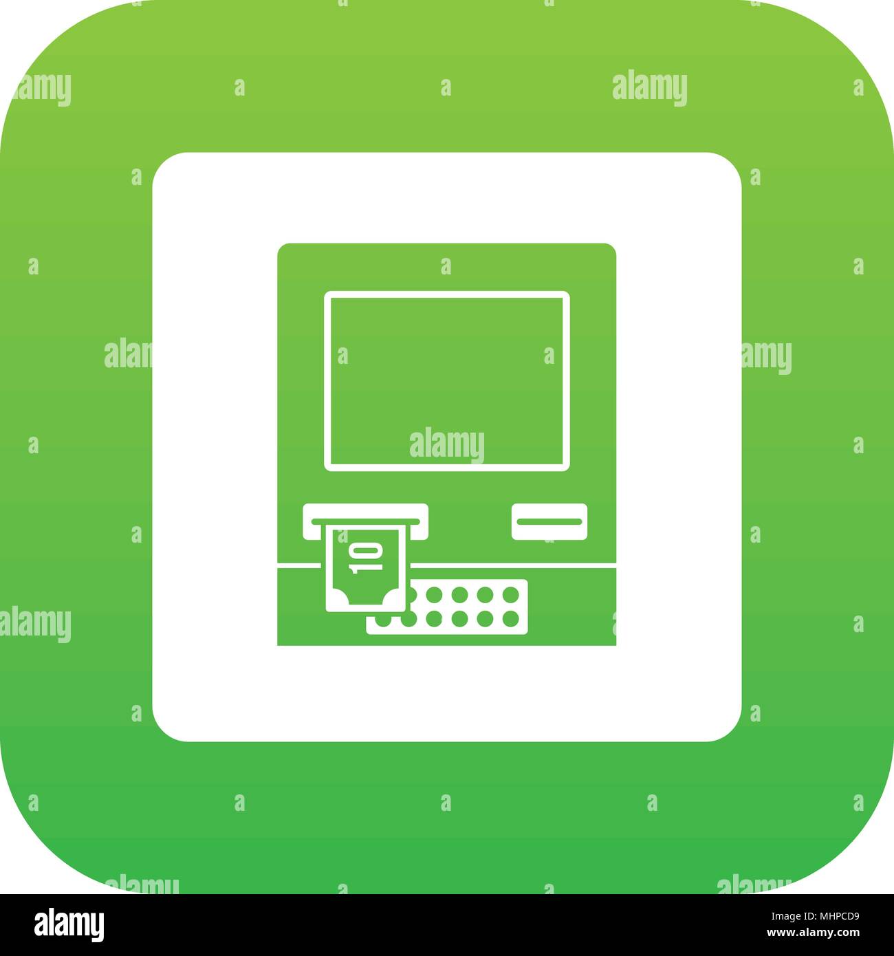 Outdoor atm machine Stock Vector Images - Alamy