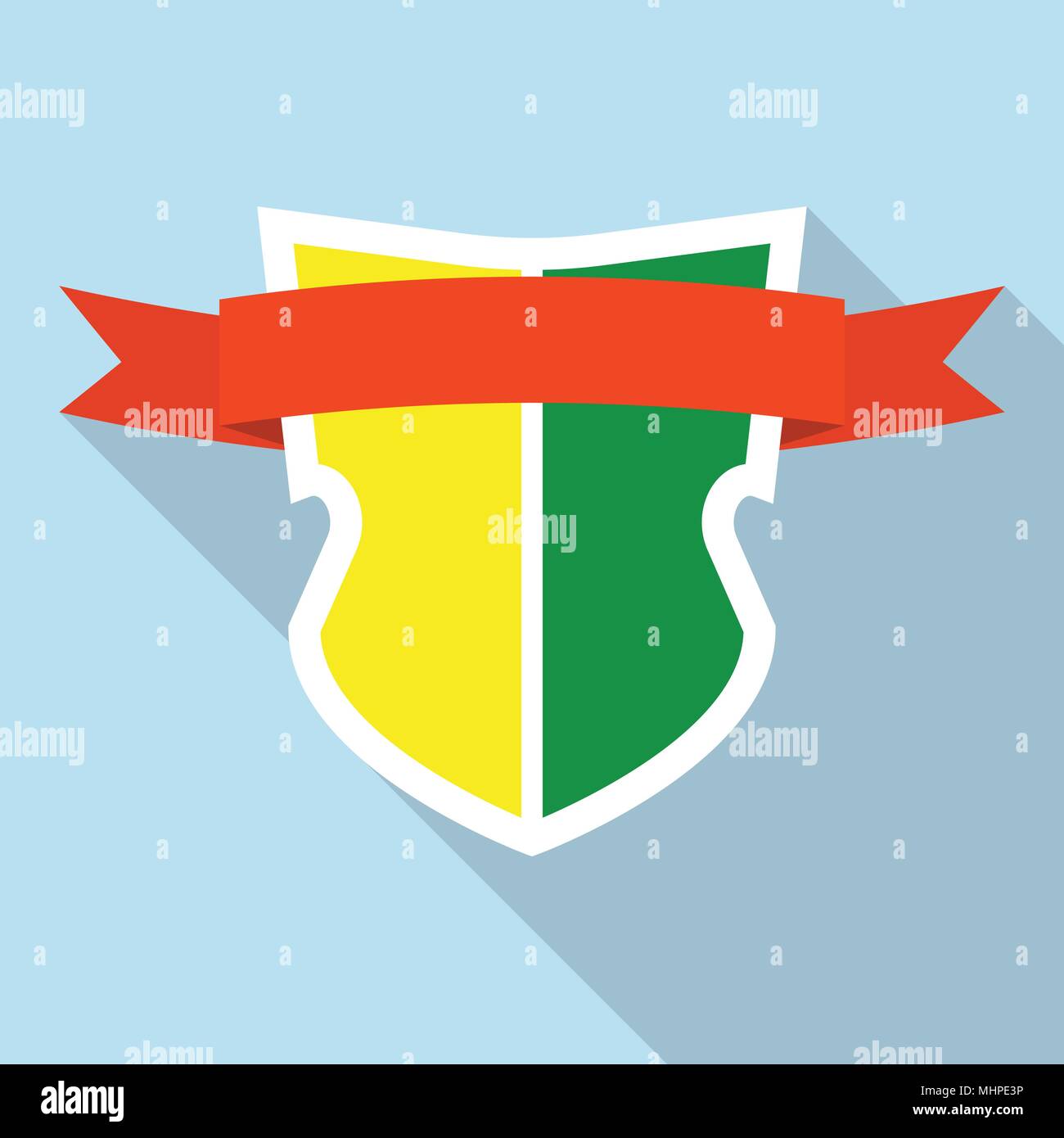 Kingdom shield icon, flat style Stock Vector Image & Art - Alamy
