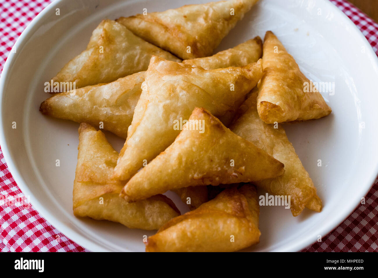 Turkish Borek with cheese / Peynirli Muska Boregi. Traditional Food ...
