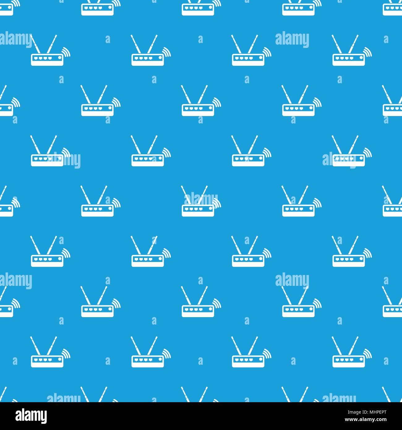 Router pattern vector seamless blue Stock Vector Image & Art - Alamy