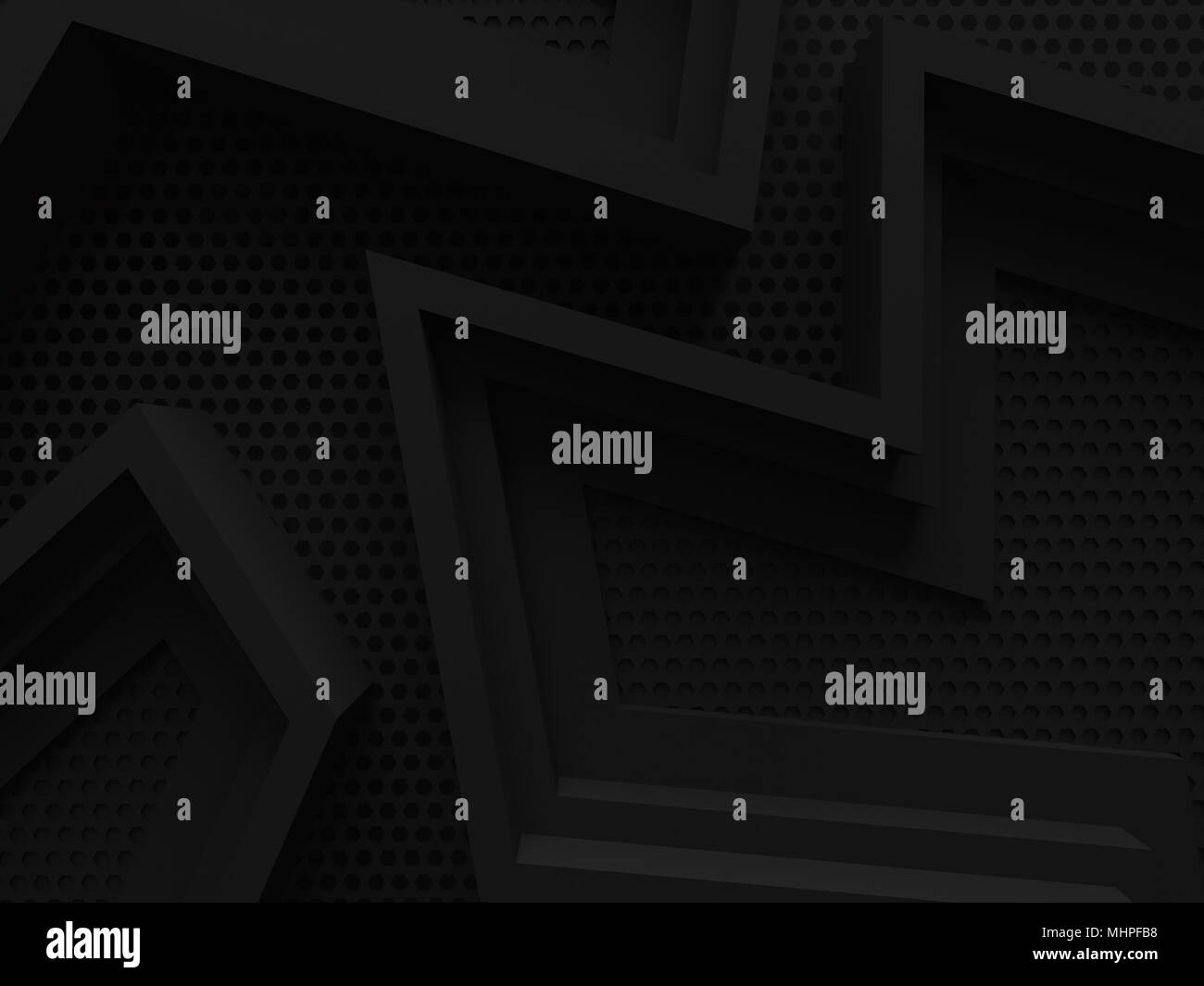 black dark shadow abstract graphics background 3d render Stock Photo ...