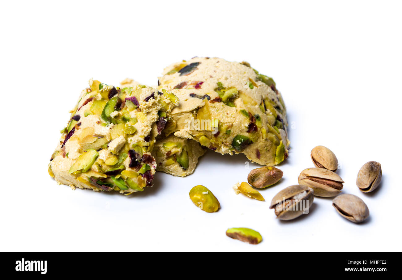Halva pistachios Cut Out Stock Images & Pictures - Alamy