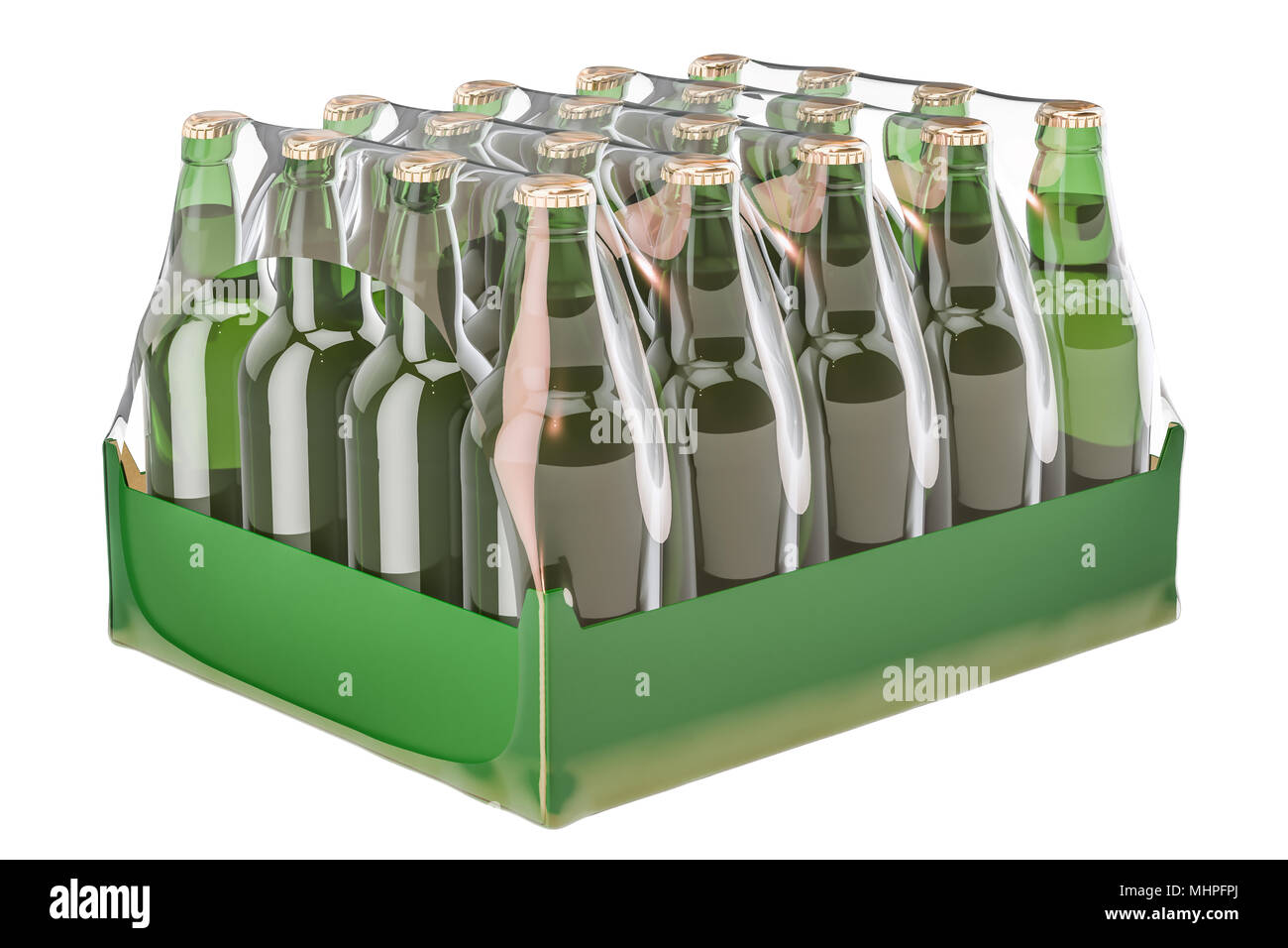 Shrink wrapped bottles hi-res stock photography and images - Alamy