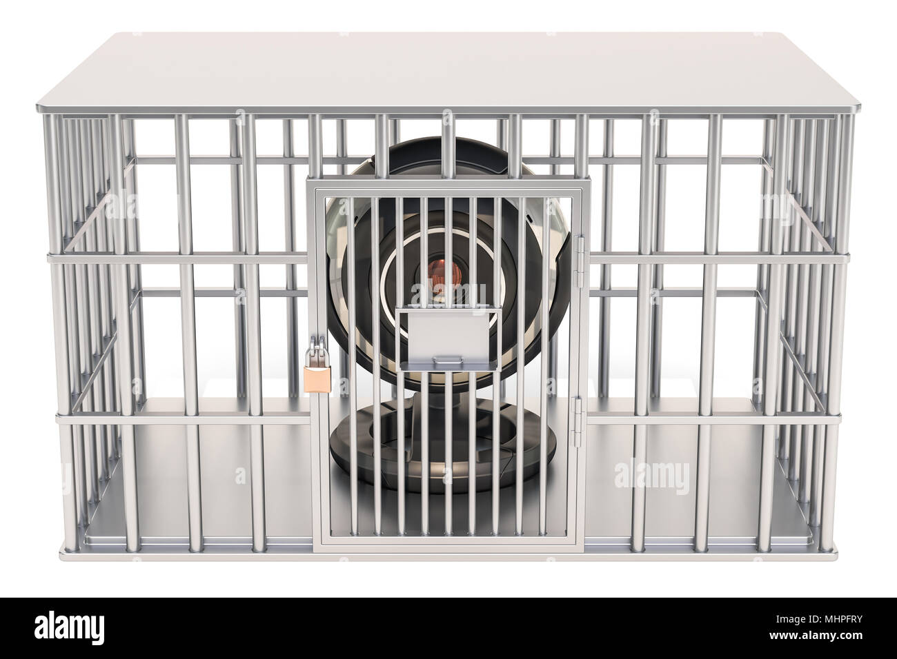 Prison computer control hi-res stock photography and images - Alamy