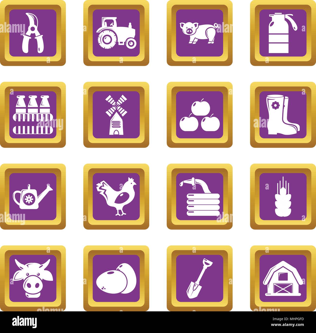 Industrial egg farm Stock Vector Images - Alamy