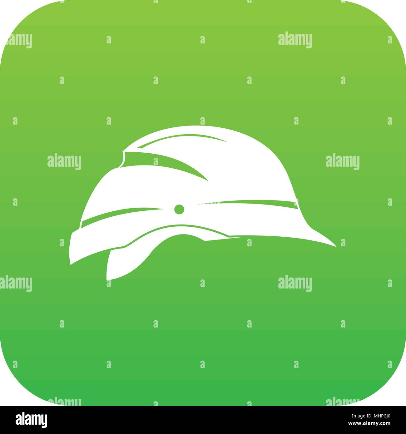 Green hard hat engineer Stock Vector Images - Alamy