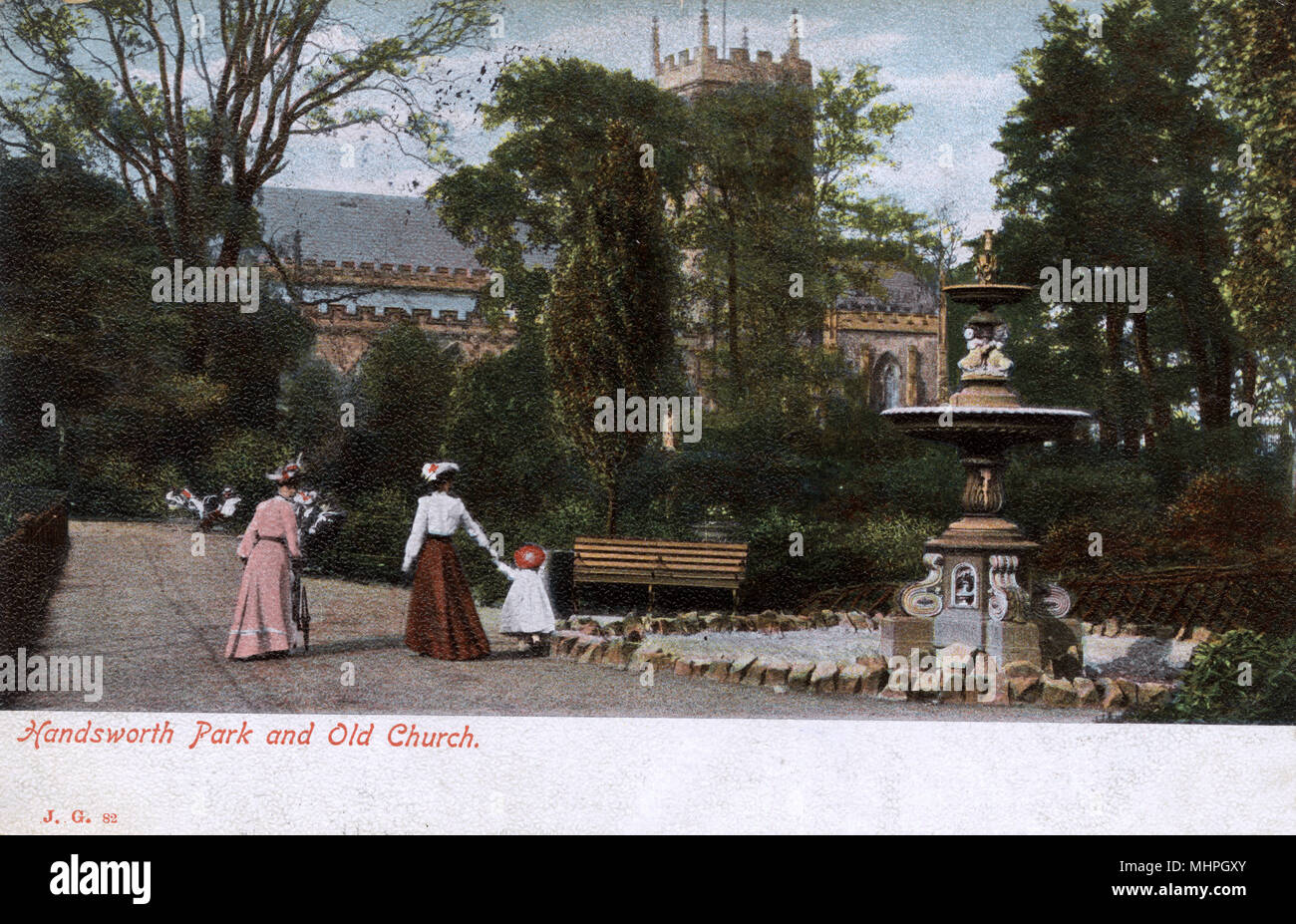 Handsworth Park and Old Church, Handsworth, Birmingham Stock Photo - Alamy