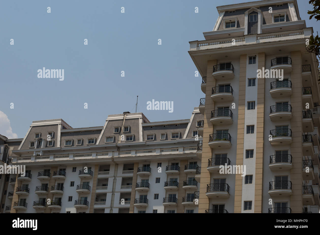 High rise asian architecture,Super modern skyscraper apartment building ...