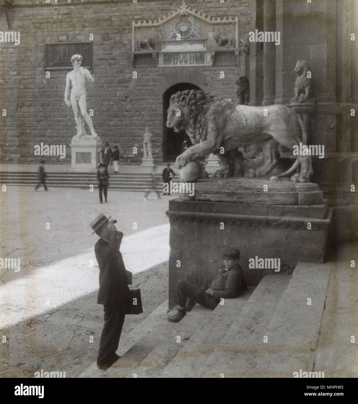 Florence italy david hi-res stock photography and images - Alamy