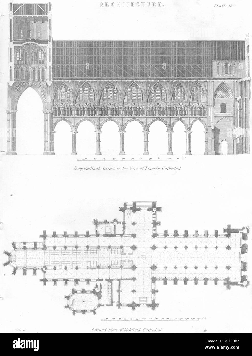 Section and ground plan hi-res stock photography and images - Alamy
