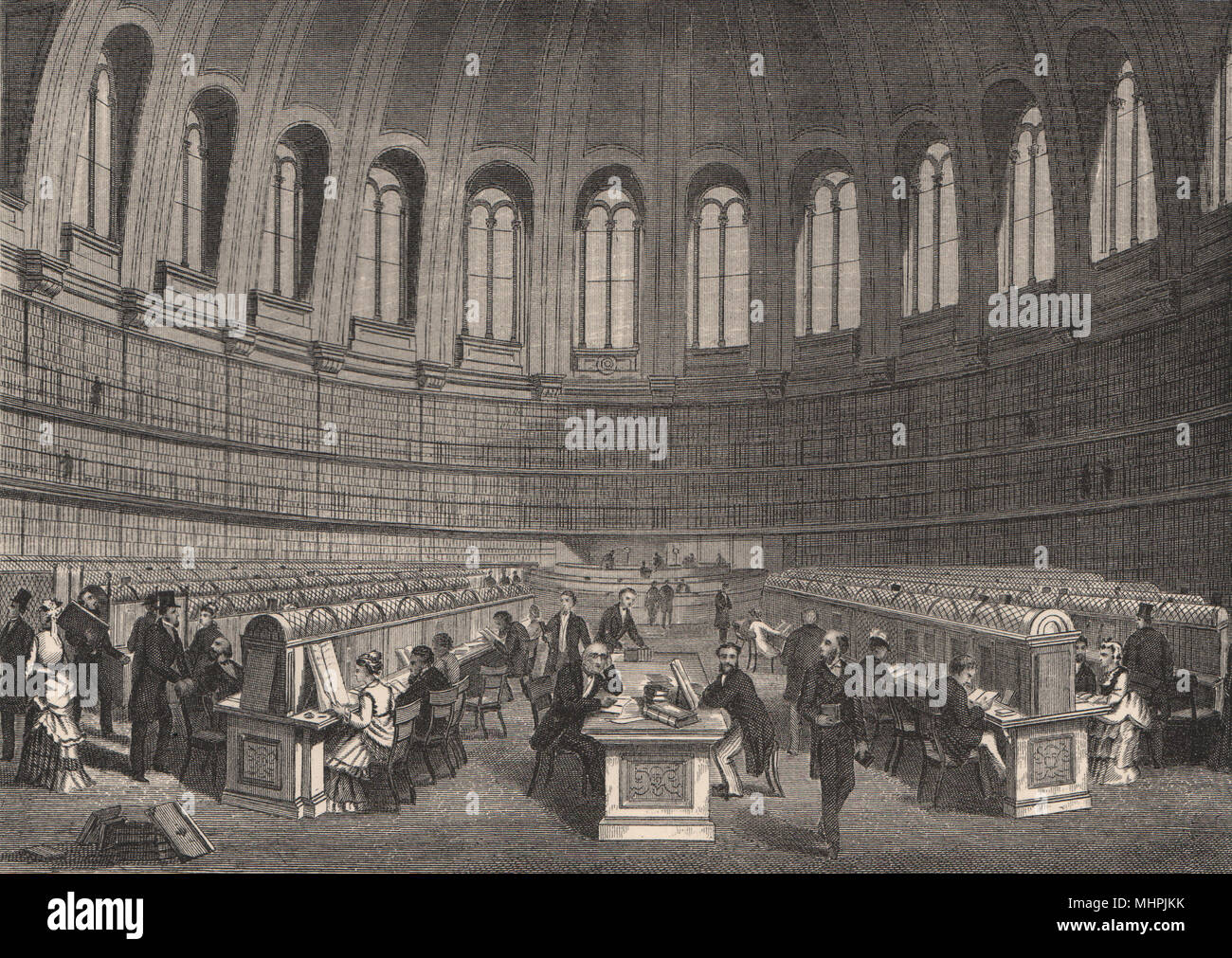 The old reading room the british museum hi-res stock photography and ...