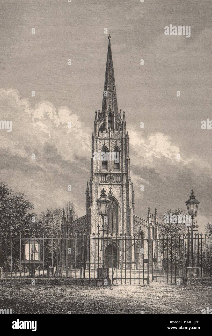 London church vintage hi-res stock photography and images - Alamy