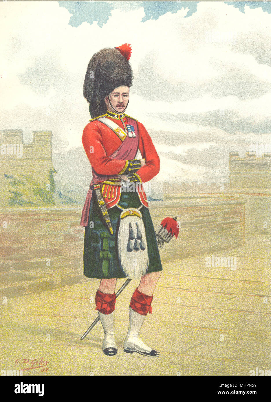 Black watch regiment hi-res stock photography and images - Alamy