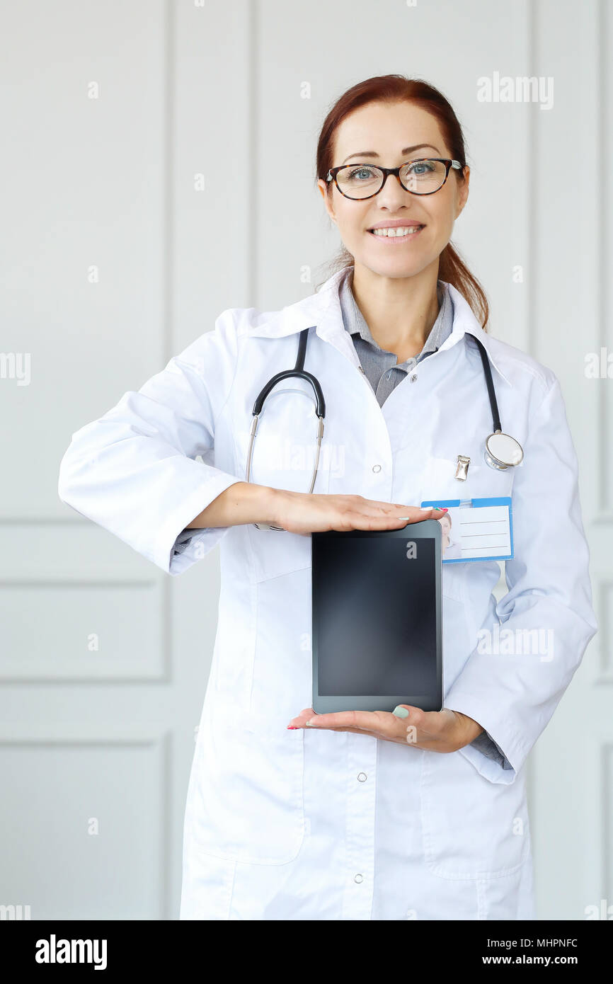 Hospital and medicine. Doctor at work Stock Photo - Alamy