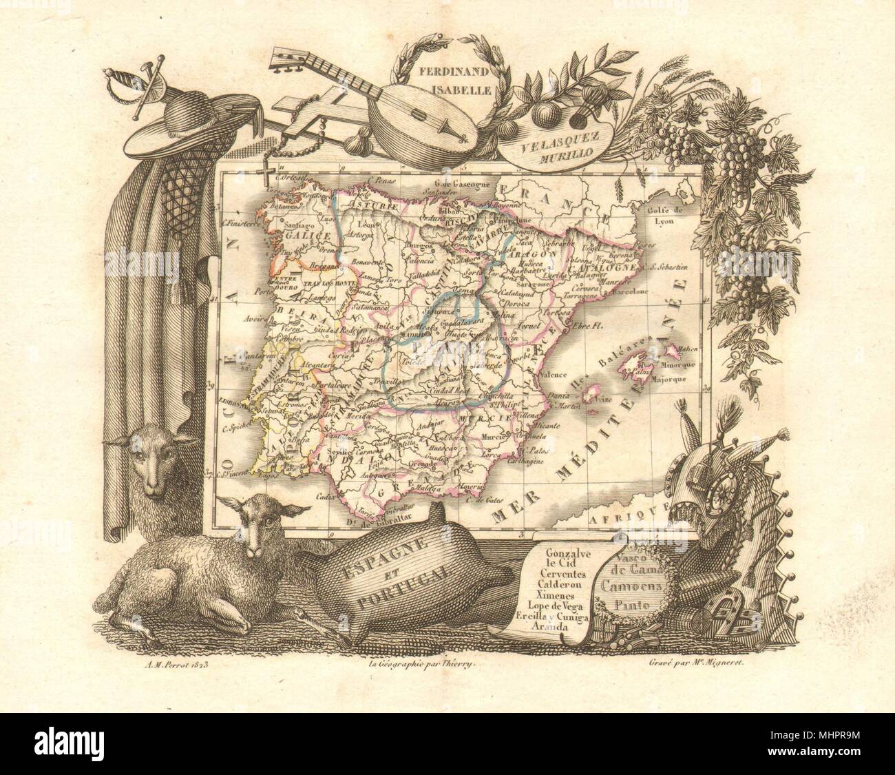 Menard map hi-res stock photography and images - Alamy