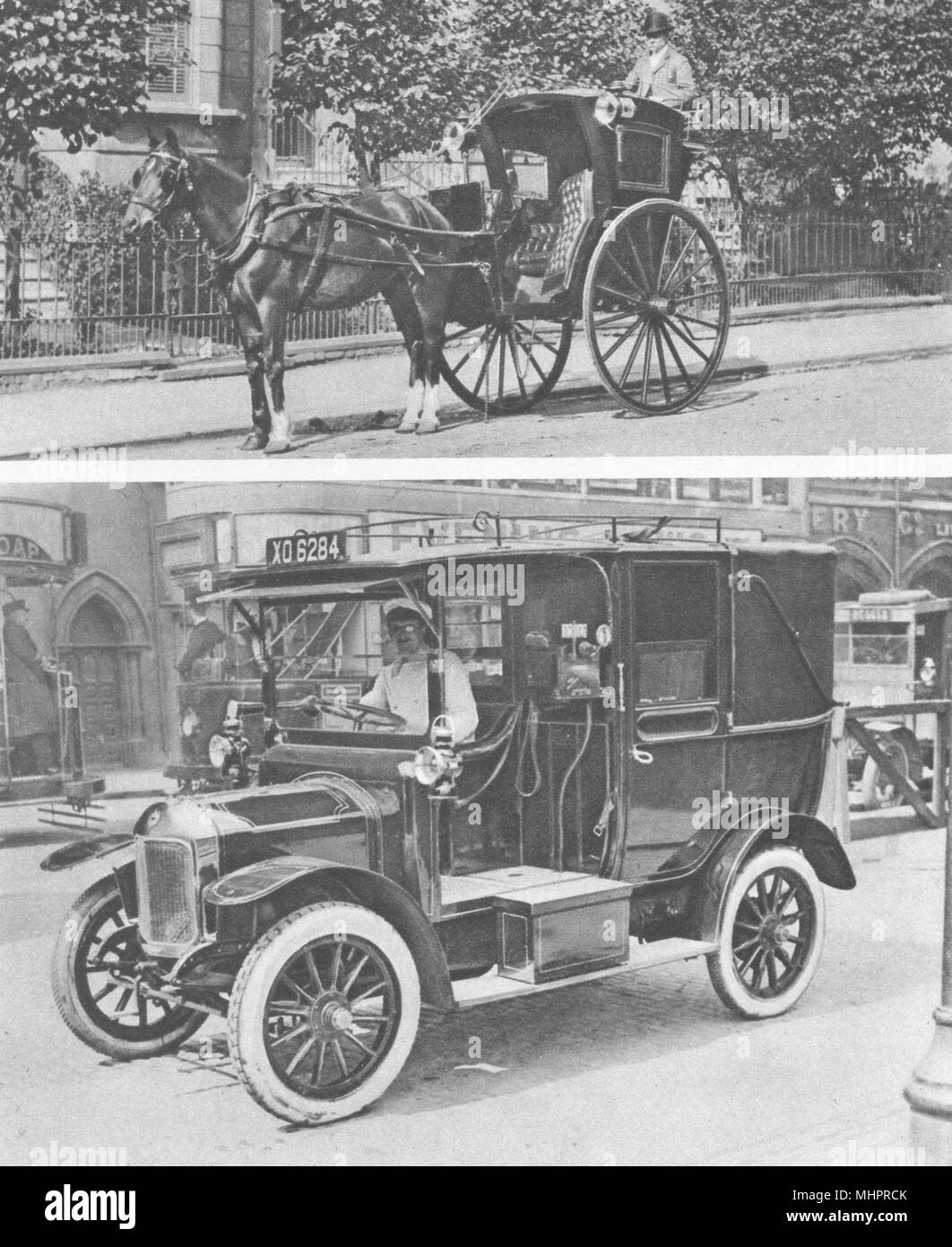 Antique london cab hi-res stock photography and images - Alamy