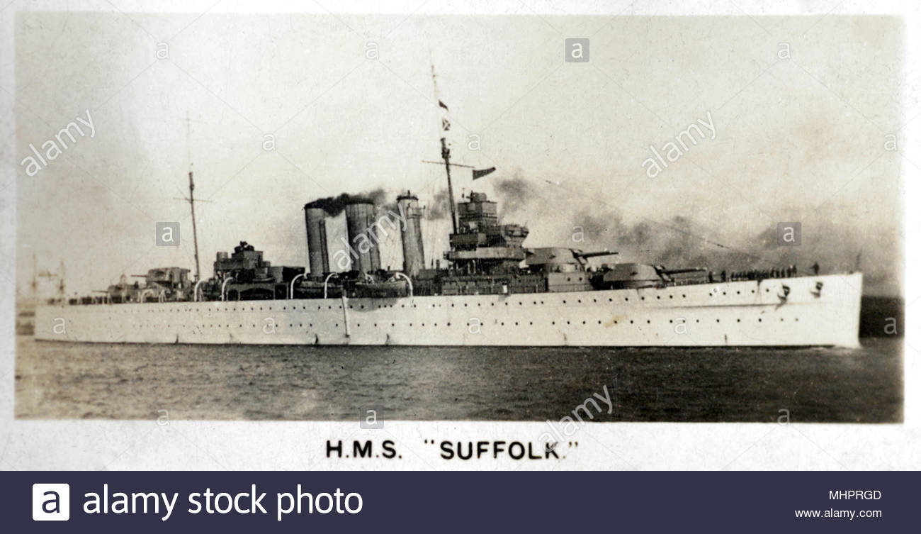 Hms suffolk hi-res stock photography and images - Alamy