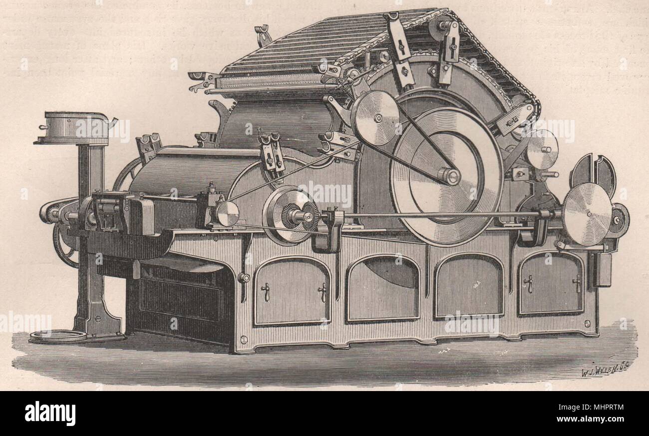 Flat carding machine hi-res stock photography and images - Alamy